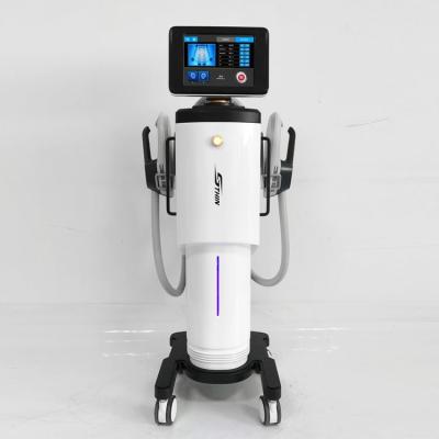 China 7 Tesla EMS Muscle Building Stimulator 4 Handle Ems Body Sculpting Machine for sale