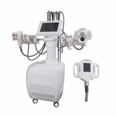 China V10 40K Six Polar Vertical RF Skin Tightening Machine Sculptor Cavitation for sale