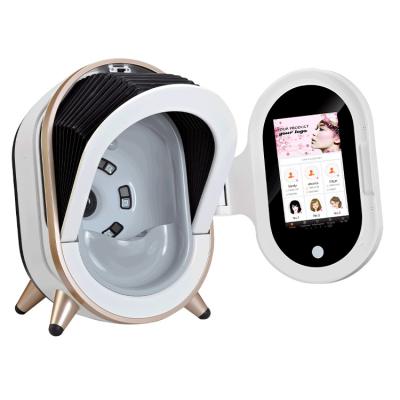 China Golden 220V Skin Analyzer Machine Smart Magic Mirror With Ipad for sale
