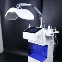 China 8 In 1 PDT LED Light Therapy Machine 5MHz Micro Dermabrasion Ultrasound for sale