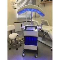 China 8 In 1 PDT LED Light Therapy Machine 5MHz Micro Dermabrasion Ultrasound for sale