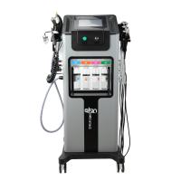 China Newest Multifunction Hydra Oxygen Therapy Facial Machine Custom Logo for sale