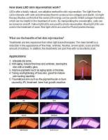 China Professional Photon PDT LED Light Therapy Machine Skin Rejuvenation 7 Color for sale