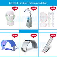China 3 Colors LED Light Skin Mask Transparent , Rechargeable pdt light therapy device for sale