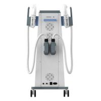 China Customized Dual Handle Ems Body Sculpting Machine contouring CE Approved for sale