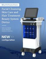 China Commercial 9 in1 Oxygen Hydrafacial Machine , 90Kpa Skin Spa Machine for sale