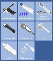 China Commercial 9 in1 Oxygen Hydrafacial Machine , 90Kpa Skin Spa Machine for sale