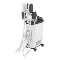 China 240V 60Hz Electronic Muscle Stimulator Weight Loss Magnetic Wave Machine for sale