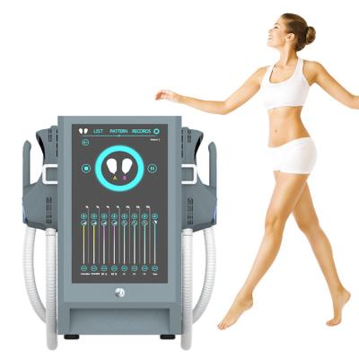 China Vertical Four Control Ems RF Hiemt Body Sculpt Machine Body Slimming for sale
