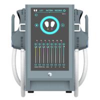 China Vertical Four Control Ems RF Hiemt Body Sculpt Machine Body Slimming for sale