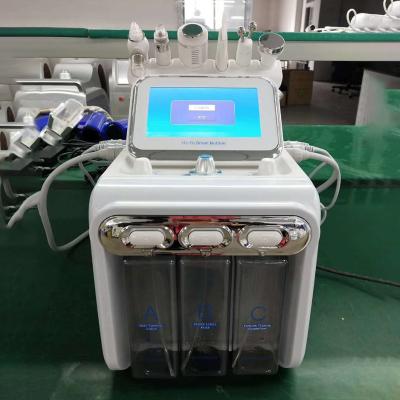 China Hydra Facial 6 In 1 Microdermabrasion Machine Pore Cleaning H2O2 for sale