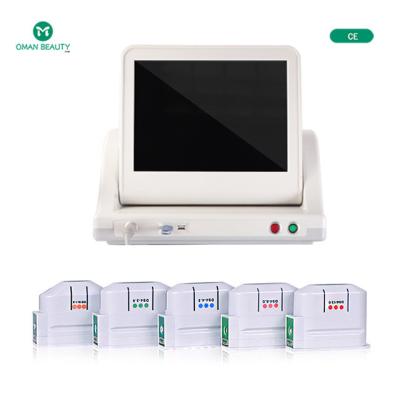 China 3 Cartridges HIFU Beauty Machine High Intensity Focused Ultrasound Non Surgical for sale