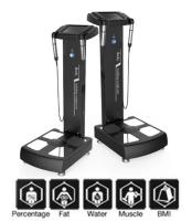 China Ultrasonic Digital 110V Body Fat Calculator Machine Weight Control for sale