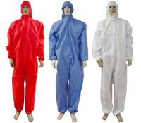 China Medical Disposable Protective Suits , Disposable All In One Suits Chemical Resistant for sale