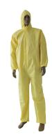 China Disposable Clothing Paper Suits , Laminated SF Disposable Coveralls Home Hardware  for sale