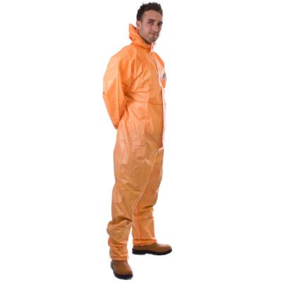 China Low Lint SMS Disposable Coveralls For Asbestos Removal / Hospital / Clinics for sale