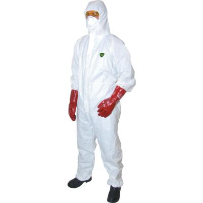 China Disposable Hooded Craftsman Insulated Coveralls , Full Body Cleaning Suit  for sale