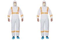 China Antistatic Acid Resistant Disposable Paint Suit For Mining Electronics Factory for sale