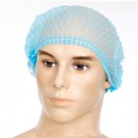 China Single Elastic PP Clip Caps Disposable Non Woven Medical Mob Caps for sale