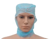 China Polypropylene Fabric Disposable Hats Food Industry , One Time Medical Head Cap  for sale