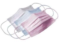 China Non Woven 3 Ply PP Disposable Surgical Face Mask With Round Or Flat Elastic Band for sale