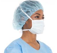 China Hospital use PP Non Woven Disposable Flat Surgical Face Mask With Tie for sale