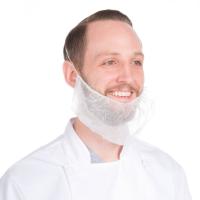 China Breathable PP Disposable Non Woven Beard Cover With Single Head Loop for sale