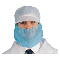 China Disposable Non Woven PP Surgical Beard Cover Single Or Double Elastic for sale