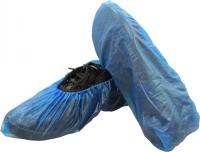 China Disposable CPE Shoe Cover Plastic Overshoe Made By Hand Wholesale for sale