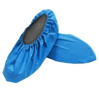 China Disposable Thick Embossed CPE Overshoes Anti-Skid Shoe Cover for sale