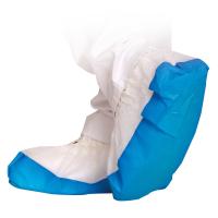 China Anti - Skid Indoor Disposable Cloth Shoe Covers Anti - Dust Keep Floor Clean for sale