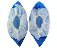 China Waterproof Non Slip Shoe Covers , Breathable Anti Skid Medical Shoe Covers 16X41cm for sale
