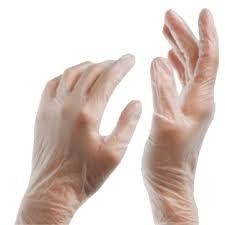 China Powder Free Disposable Vinly PVC Medical Gloves For Food  CE Approved for sale