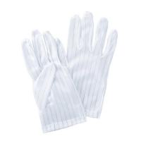 China Lint Free Static Proof Esd Safe Gloves Polyester Fabric For Clean Room for sale