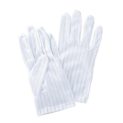 China Lint Free Static Proof Esd Safe Gloves Polyester Fabric For Clean Room for sale