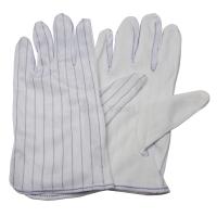 China Lint Free PU Coated Hand Protection Gloves Anti Static For Electronics Assembly for sale