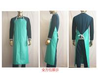 China Eco - Friendly Protective Clothing Aprons PVC Film Anti - Oil Acid Wear Resistant for sale