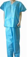 China Fluid Resistance Hospital Surgical Scrubs , Medical Scrub Suits With Pocket for sale