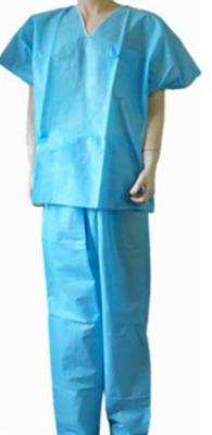China Fluid Resistance Hospital Surgical Scrubs , Medical Scrub Suits With Pocket for sale