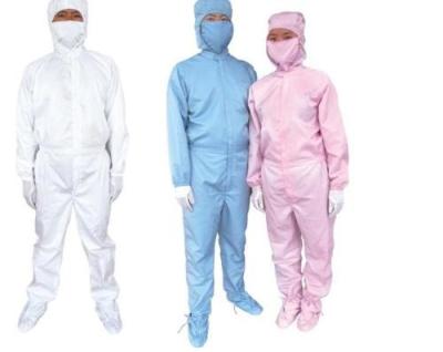 China Breathable Nonwoven SMS Fabric Disposable Coverall Suit Workwear With Hood for sale