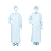 China Non Woven Disposable Surgical Gown High Level Protection Against Blood for sale