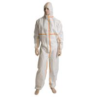 China Microporous Type4/5/6 Safety ProtectiveDisposable Coverall Suit Chemical Working Coverall for sale