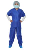 China Patient Disposable Scrub Suits Eco Friendly For Medical Safety Protective for sale