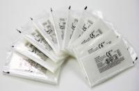 China Lighter Weight Folded Disposable Poly Gloves Clear Color For Hair Salon for sale