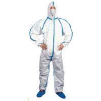 China Waterproof Disposable Painting Overalls , Chemical Protective Spray Paint Suit for sale