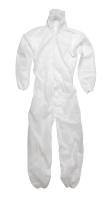 China Waterproof PP Disposable Paint Suit For Chemical Medical And Paint Works for sale
