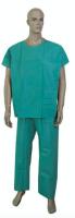 China Disposable Hospital Surgical Scrubs Suits , Antiseptic PP / SMS Green Hospital Scrubs for sale