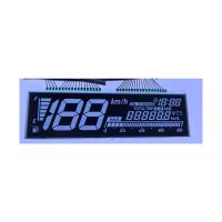 China Customized VA Type Monochrome Segment LCD Screen Display for Motorcycle Speedometer 2.8-5.0V for sale