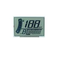 China Customized HTN Type Segment LCD Display Panel for Ebike Speedometer 2.8-5.0V -30~+80°C for sale