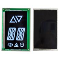 China Customized VA Type 14 Segment LCD Display Screen with Backlight for Elevator 2.8-5.0V for sale